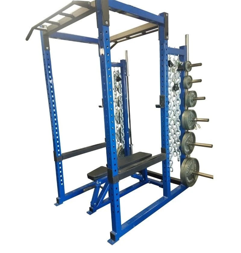Power Rack Deluxe w/ Olympic Plate Storage – DIAMOND FITNESS SYSTEMS